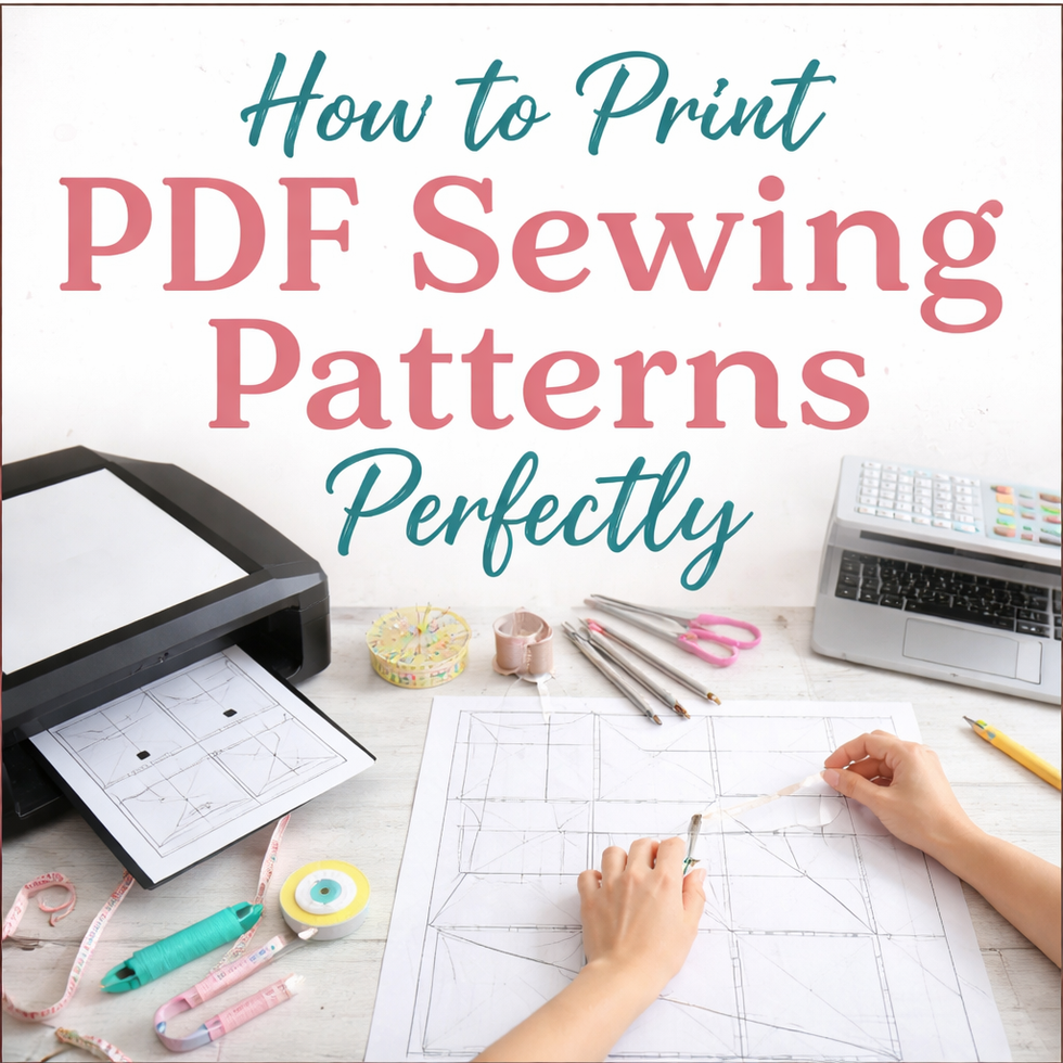 Digital Sewing Patterns & Tools – Winslet's Sewing Patterns
