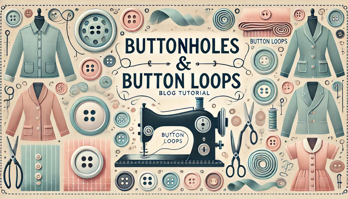 A Guide to Buttonholes & Button Loops : Essential Sewing Notions ...