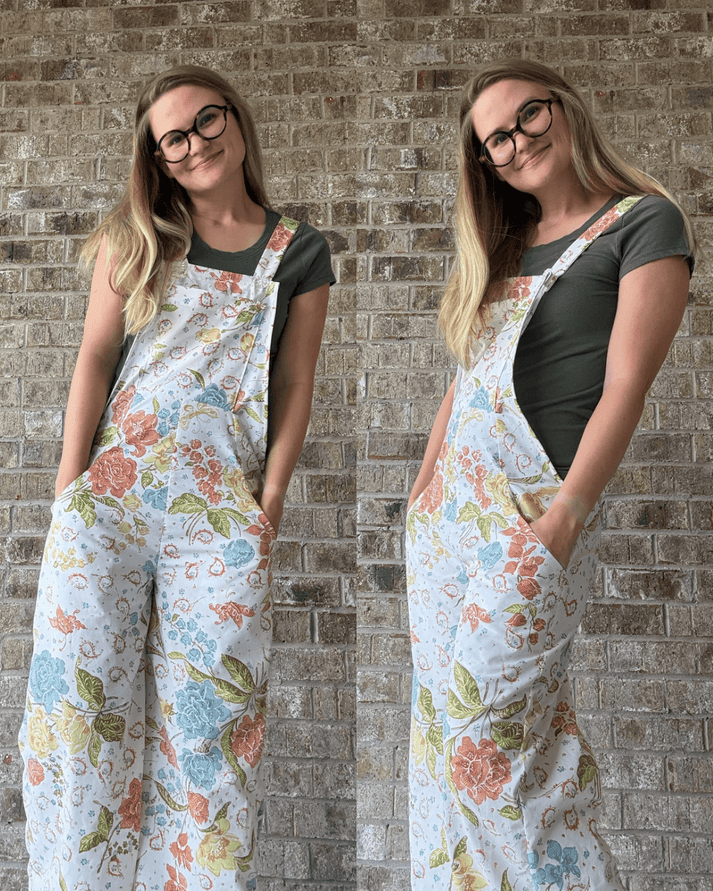 Overalls Sewing Pattern 'Belle' | Women's Jumpsuit Pattern – Winslet's ...