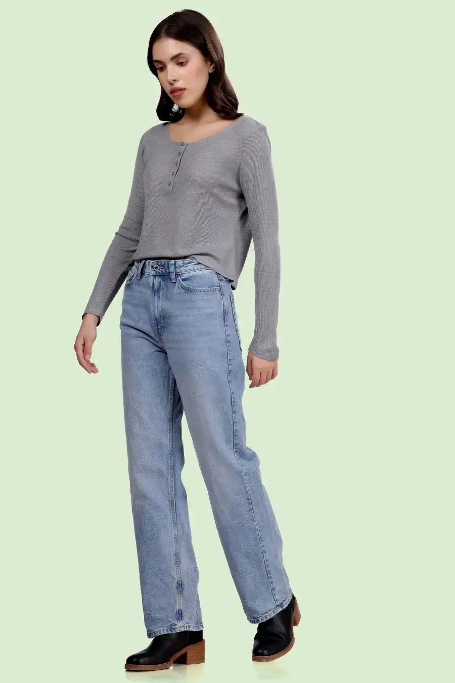 Henley Shirt Sewing Pattern Women's Top PDF 'Riley' – Winslet's Sewing ...