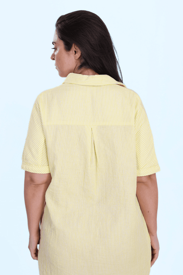 Short Sleeves Shirt Dress PDF Women's Sewing Pattern | Cuffs | Collar ...