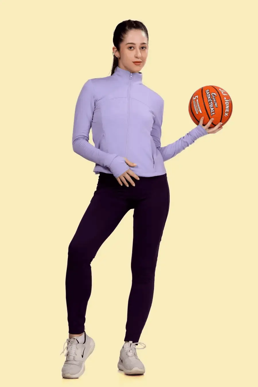 Sports Jacket PDF Women's Sewing Pattern | Long Sleeves | High Neckline ...