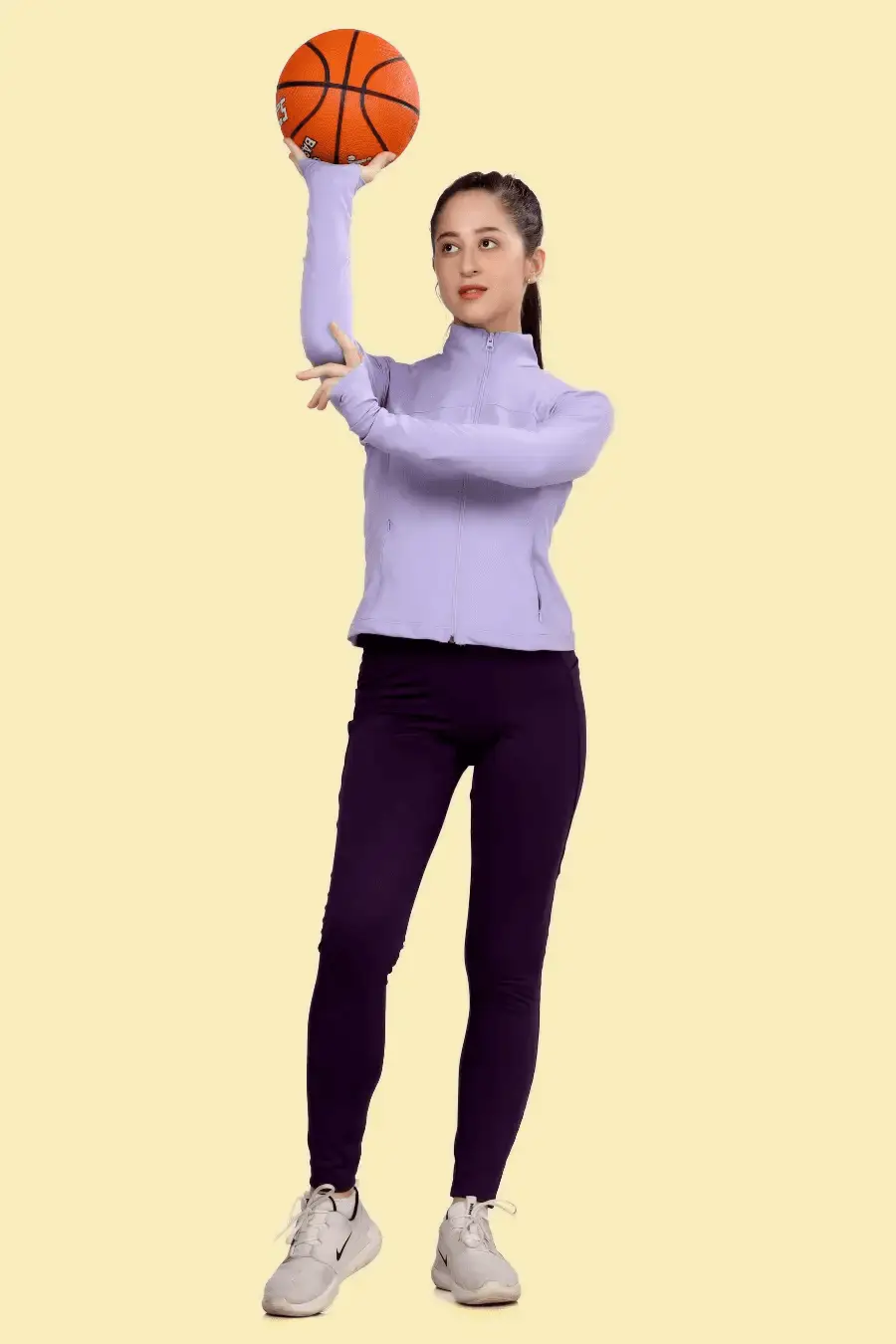 Sports Jacket PDF Women's Sewing Pattern | Long Sleeves | High Neckline ...