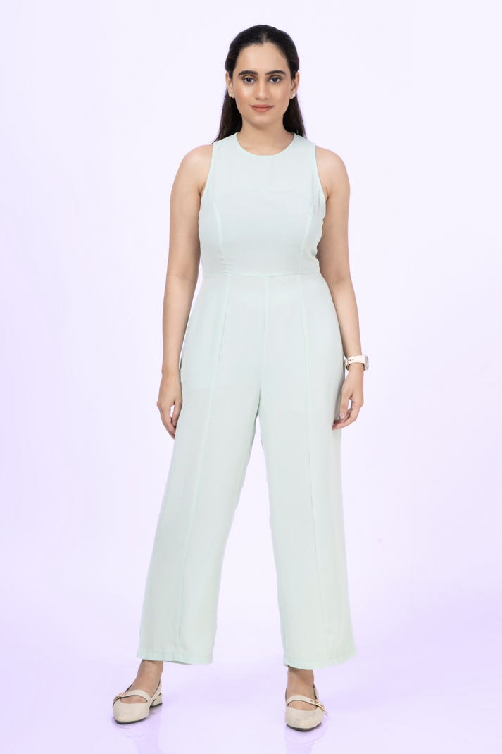 Women's Jumpsuit PDF Overalls Sewing Pattern | Sleeveless | Round Neck ...