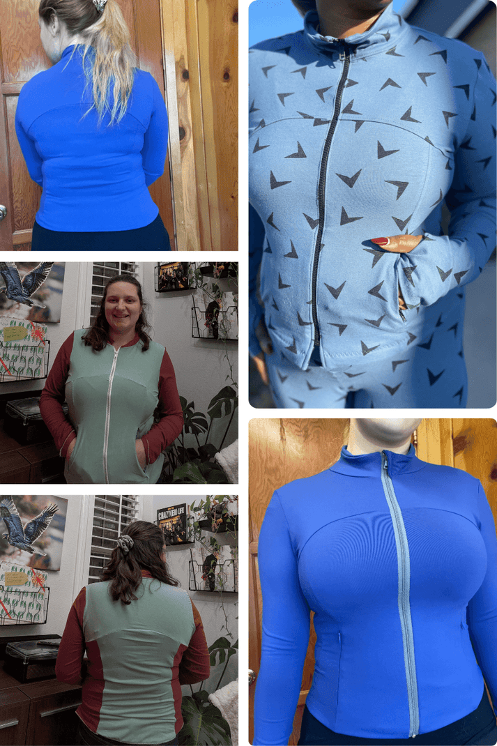Women's Sports Jacket PDF Sewing Pattern from Winslet's| Beginner ...
